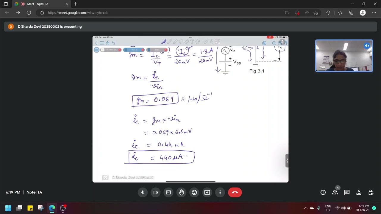 Week-3 Live problem solving session Analog Electronic Circuits 2023 - YouTube