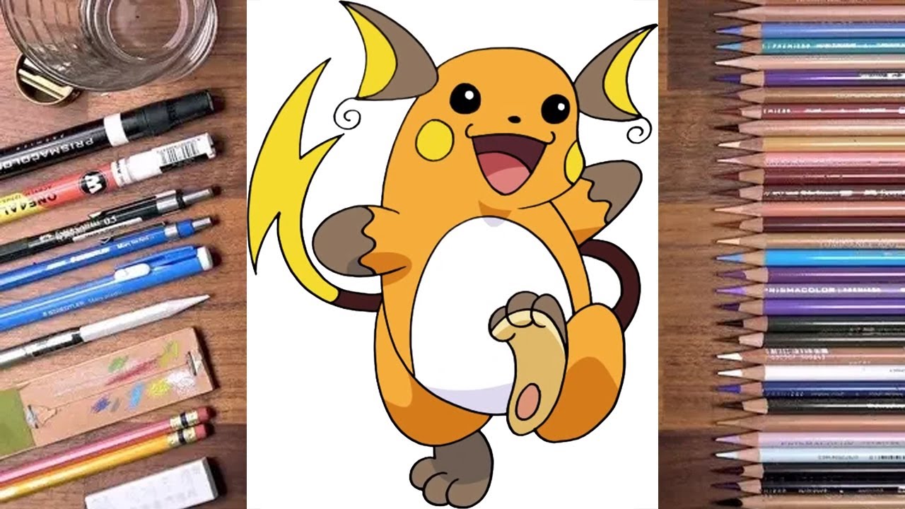 How to Draw Raichu | Pokemon - YouTube
