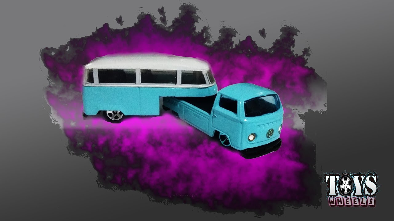 CUSTOM VW T2 + COMBI TOYS WHEELS - YouTube