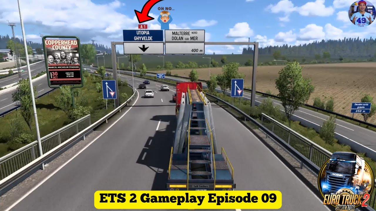 Euro Truck Simulator 2 Gameplay Episode # 9 II ETS 2 Steering wheel ...