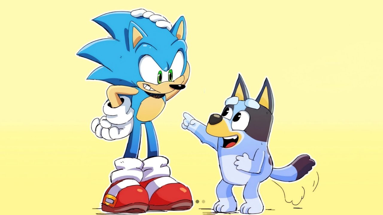 Sonic Conoce a Bluey | Sonic Cómic-Dub | Legacy of CHAOS - YouTube
