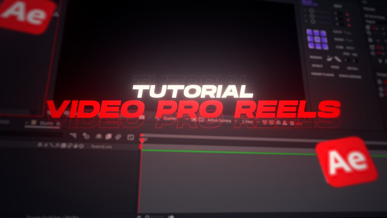 TUTORIAL VIDEO PRO REELS NO AFTER EFFECTS! - YouTube