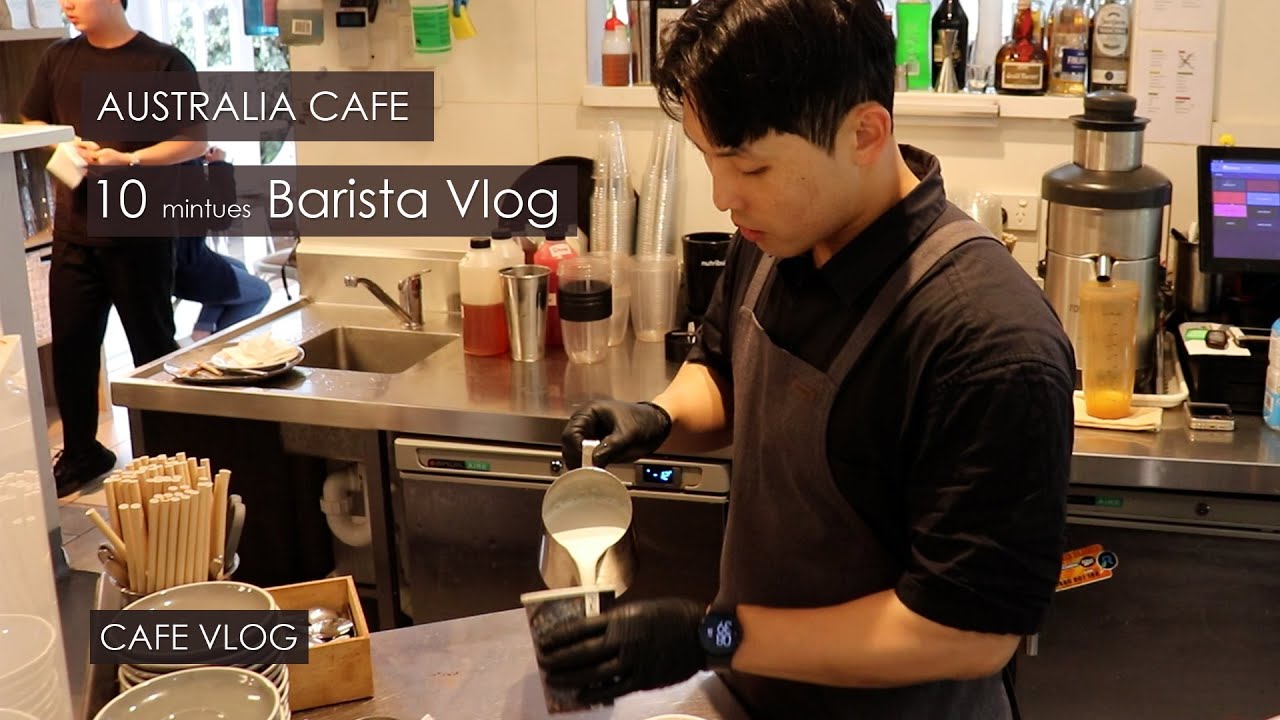 Australia Cafe Vlog | 10 minutes Australia Cafe work flow Vlog - YouTube