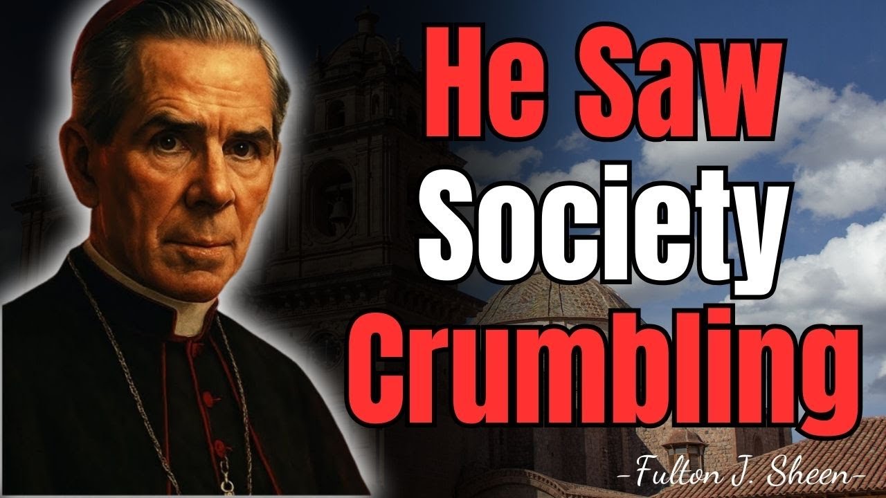 WHY SOCIETY IS FALLING APART—FULTON SHEEN EXPLAINED IT YEARS AGO ...