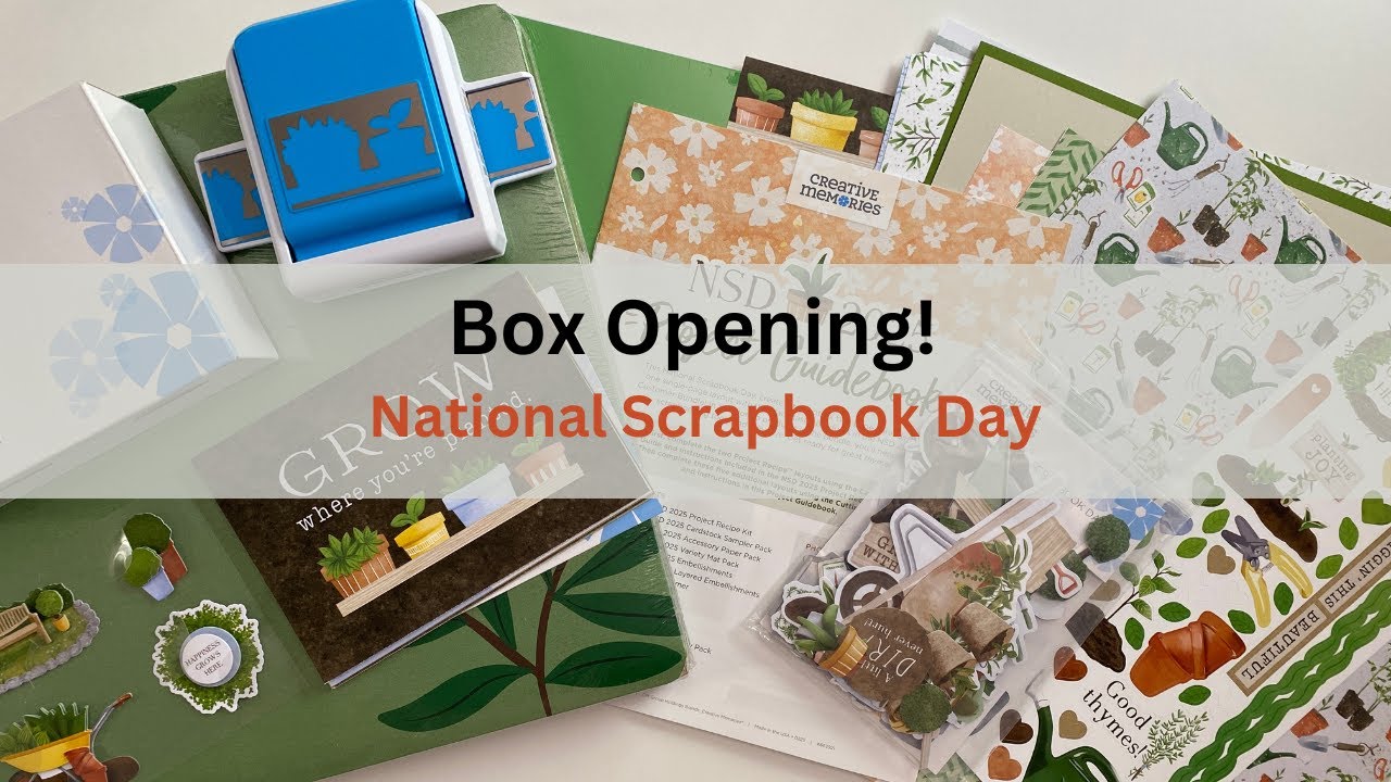 It's HERE! It's Officially National Scrapbooking Season! - YouTube