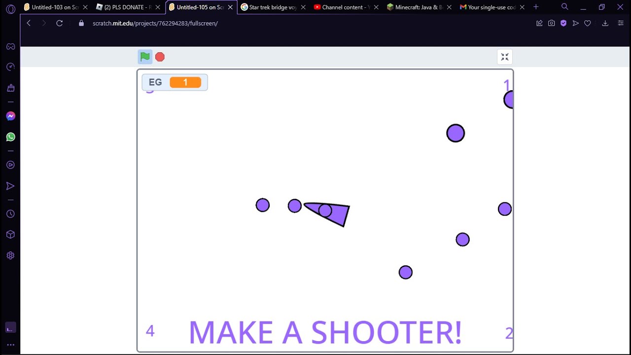 How to make a random shooter in scratch - YouTube