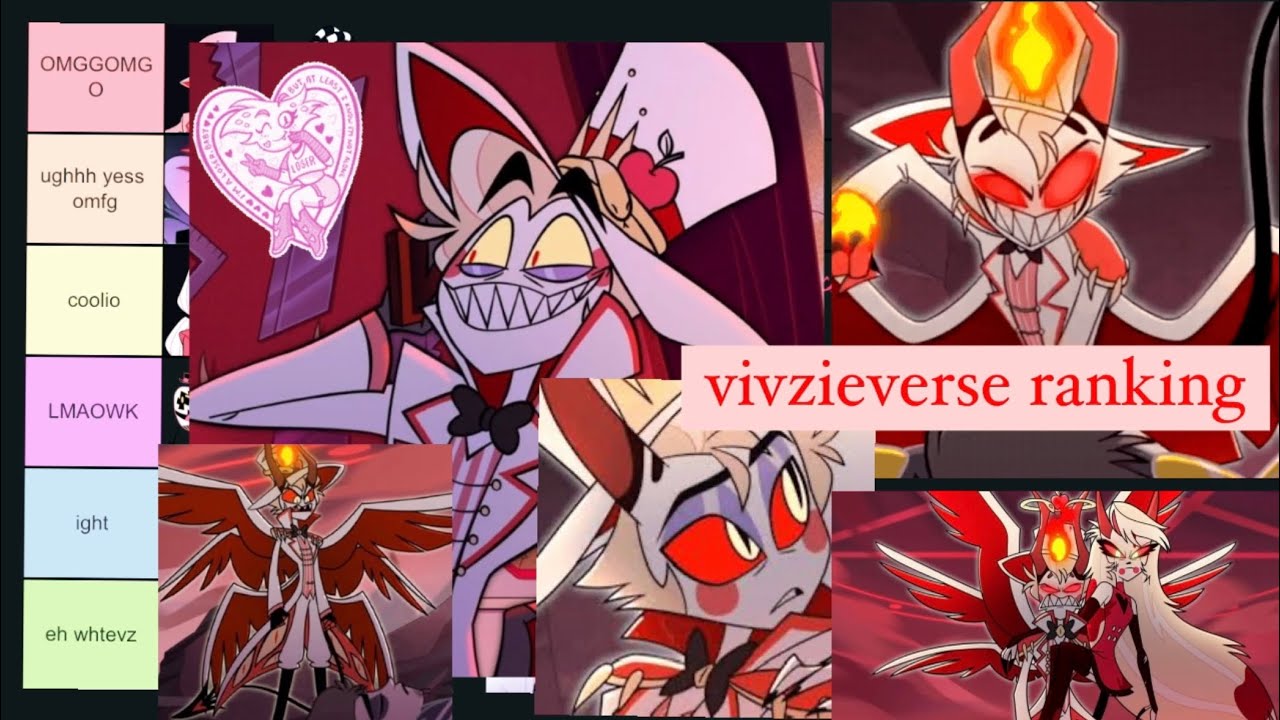helluva boss and hazbin hotel tier ranking - YouTube