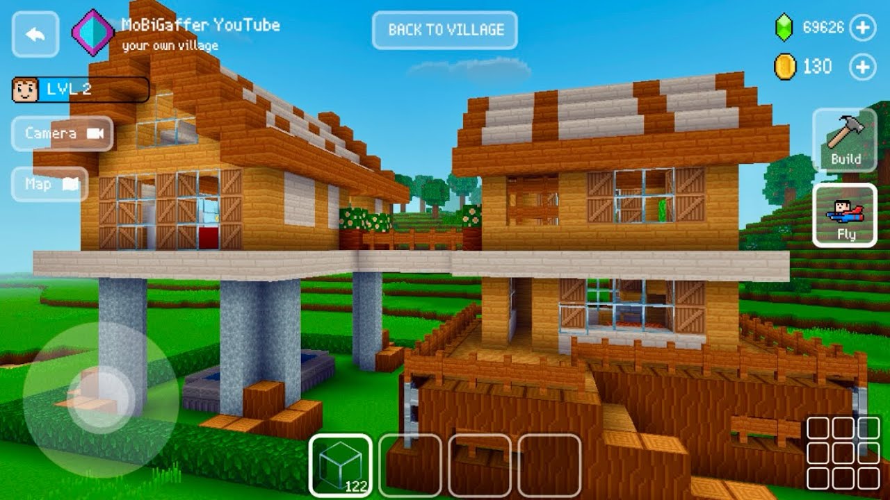 Block Craft 3D: Crafting Game #3936 | Wooden House 🏡 - YouTube