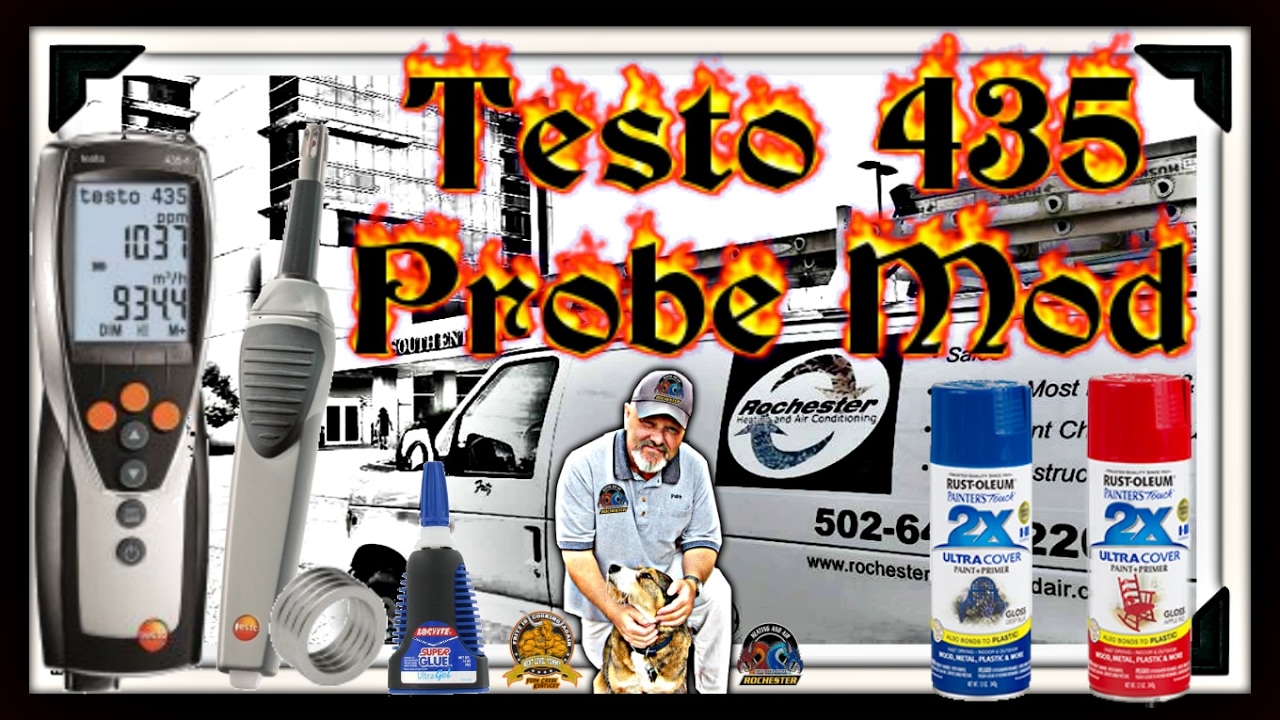 Testo 435-4 Kit : I Mod my Probes - YouTube