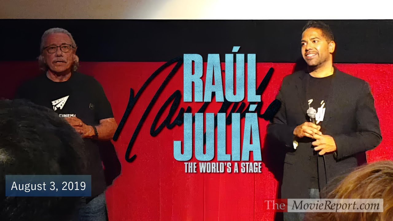 RAÚL JULIÁ THE WORLD'S A STAGE documentary Q&A with director Ben ...
