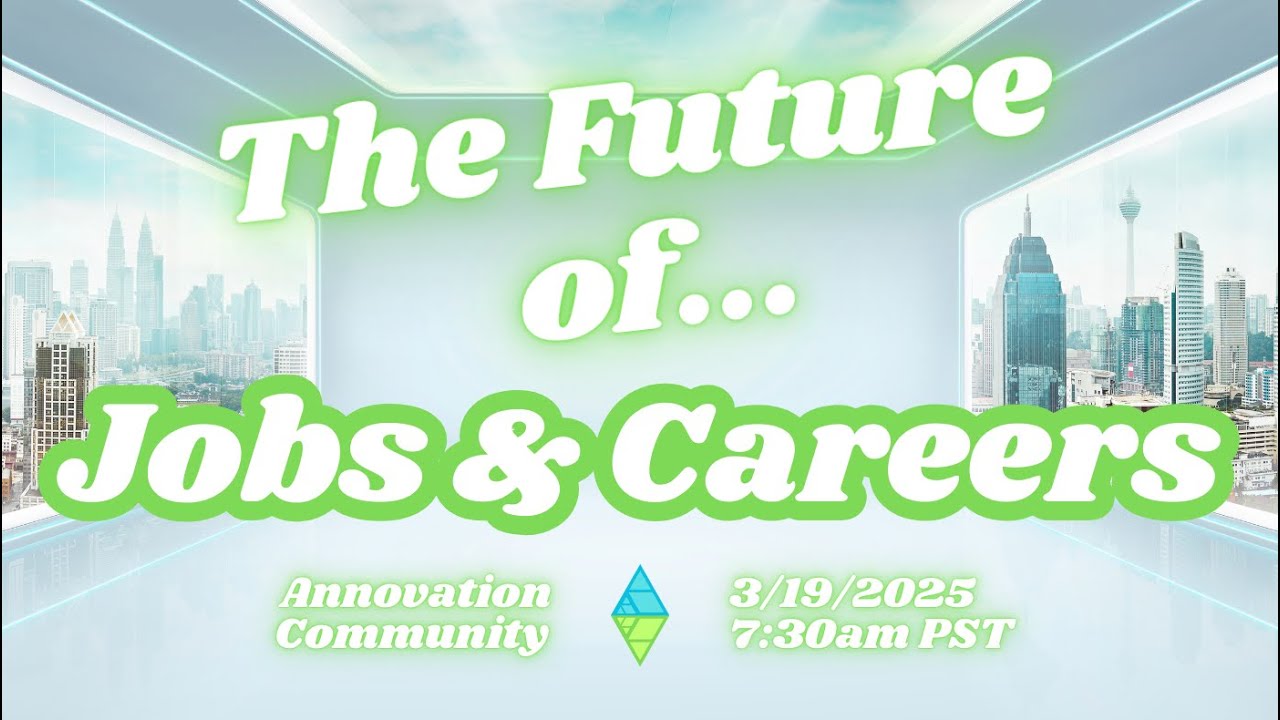 The Future of Jobs & Careers - 1 | Jobs in 2040 and future-proofing ...