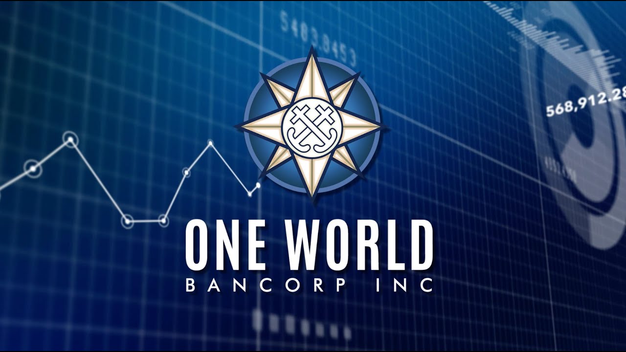 One World Bancorp Inc. Invest Video - YouTube