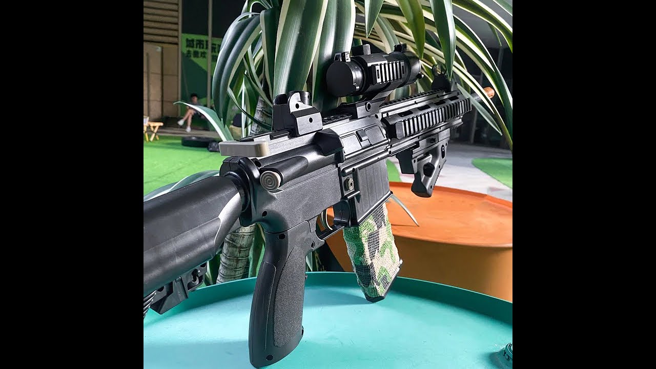 Gel Blaster Shooting Testing Auto Modes - YouTube