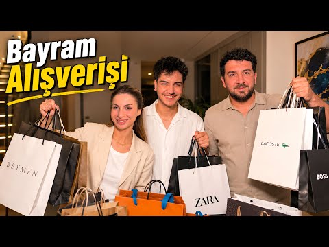 2 GÜN SÜREN BAYRAM ALIŞVERİŞİ VLOG!! Melih Yıldırım | Sıla Beyoğlu | Serkan 