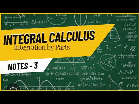 Integral Calculus/Bsc Mathematics /Integration by parts With example ...