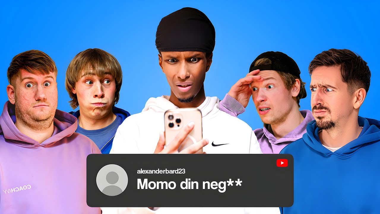 FIVEISH REAGERAR PÅ HATKOMMENTARER - YouTube