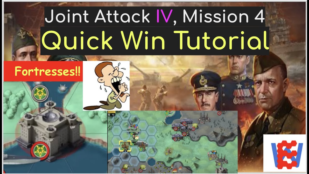 WC4 Frontier Mode, Joint Attack IV 4, World Conqueror 4 - YouTube