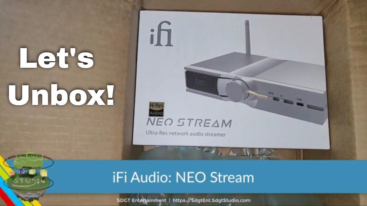 iFi Audio NEO Stream... Unboxed! - YouTube