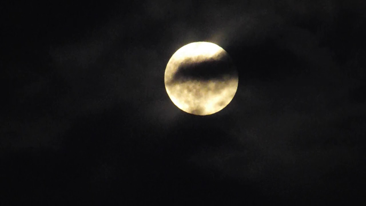 Clouds over the Moon - YouTube