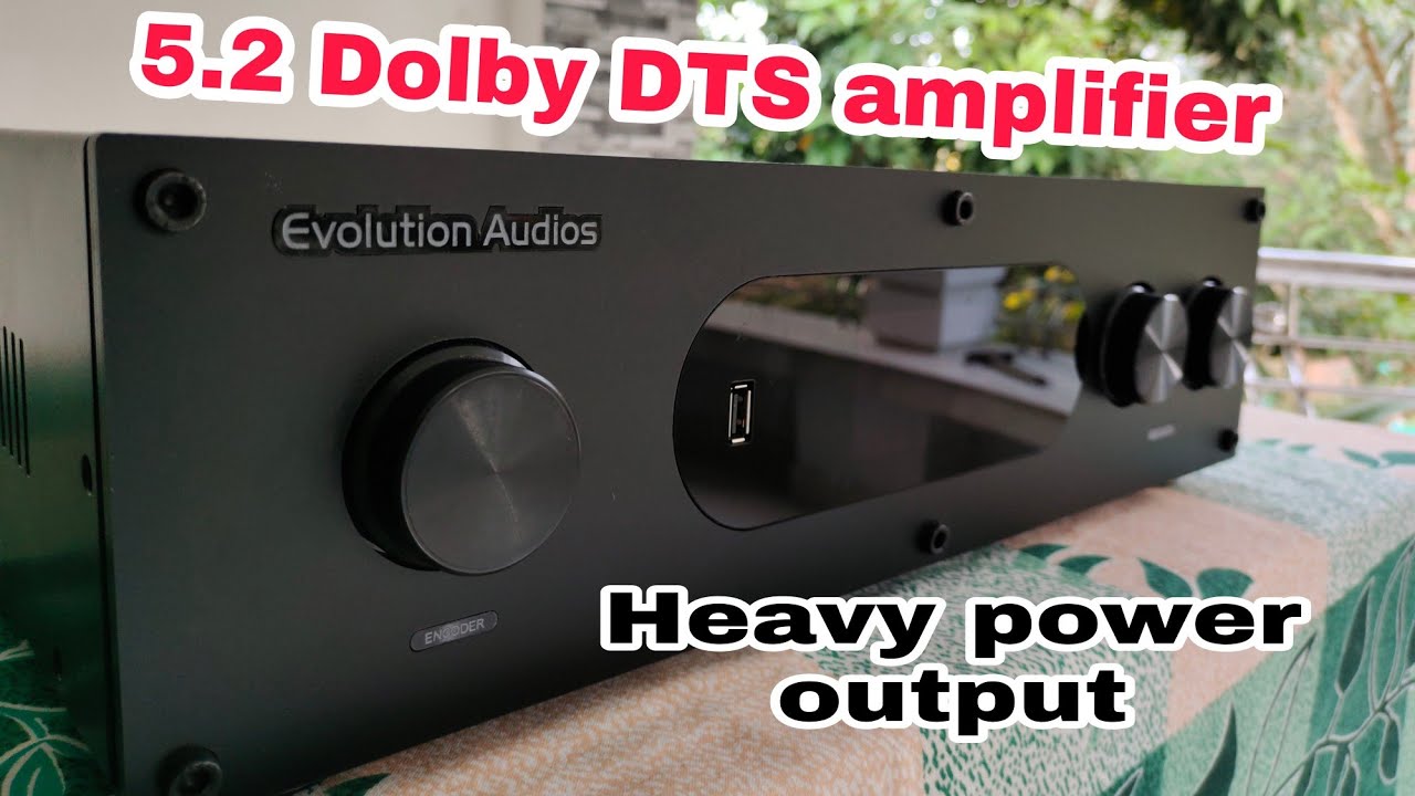5.2 Dolby DTS heavy power output amplifier - YouTube