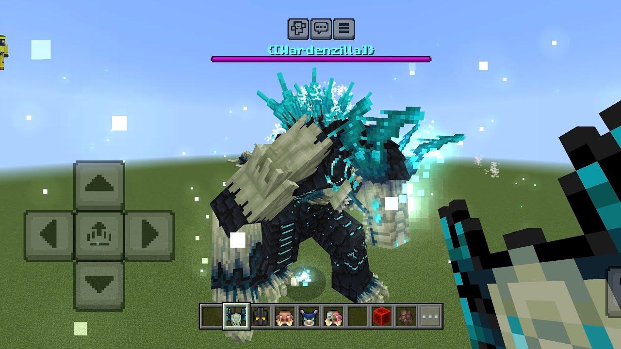 Kaiju Craft V2 Update Wardzilla MOD in Minecraft PE - YouTube