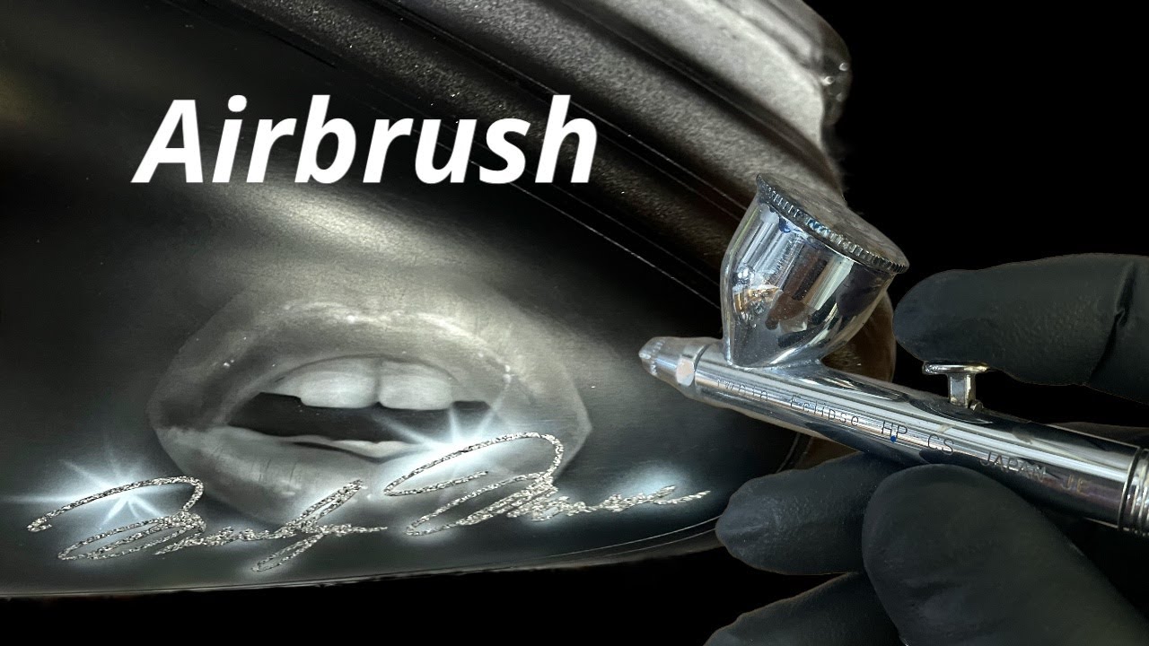 Realistic looking Lips, Airbrush Techniques from TiME WARP Custom Paint ...