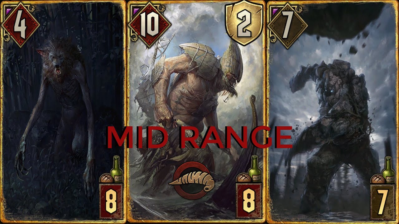 Mid Range Monsters | GWENT: The Witcher Card Game | [11.0] - YouTube