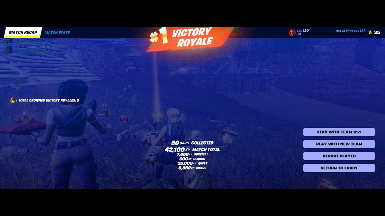 FORTNITE SEASON 3 CHAPTER 5 WRECKED RELOAD SQUADS VICTORY ROYALE 22 ...