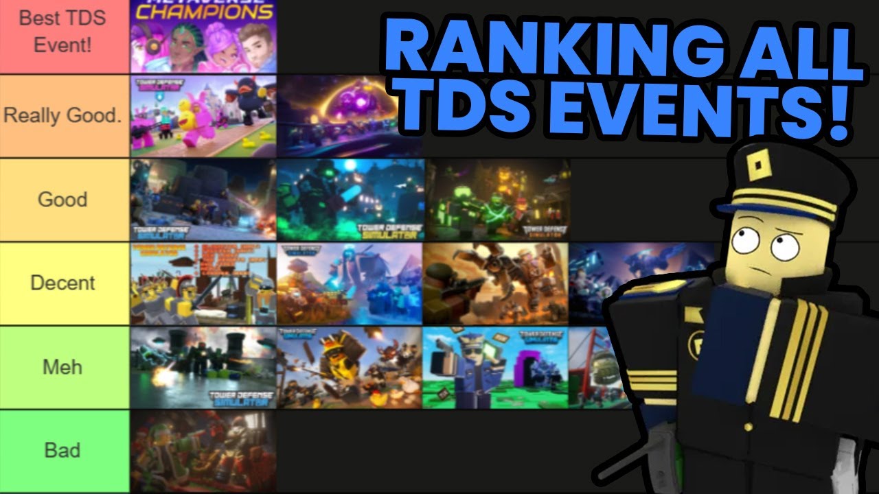 Ranking All TDS Events!! - YouTube