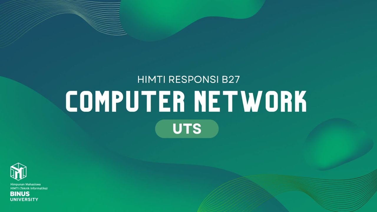 [LIVE RESPONSI UTS B27] COMPUTER NETWORK - YouTube