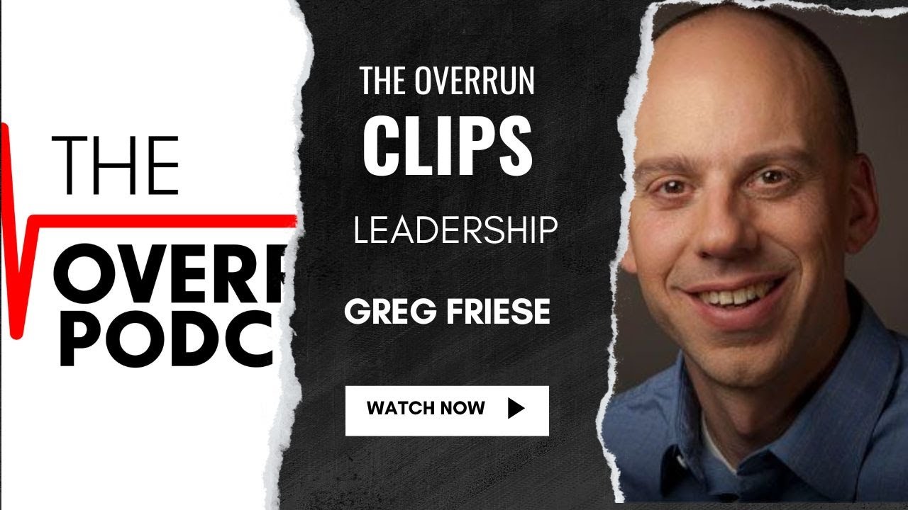 EMS Leadership tips | Greg Friese MS, NRP | The Overrun - YouTube