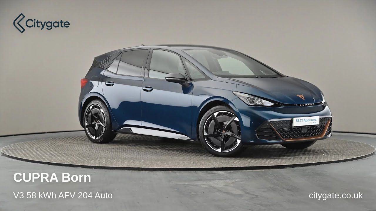 CUPRA Born - V3 58 kWh AFV 204 Auto - Citygate SEAT Twickenham - YouTube