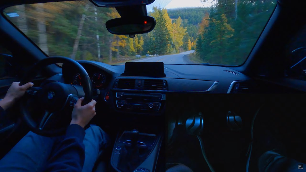 Fall Morning Drive in a Manual BMW M2 - YouTube