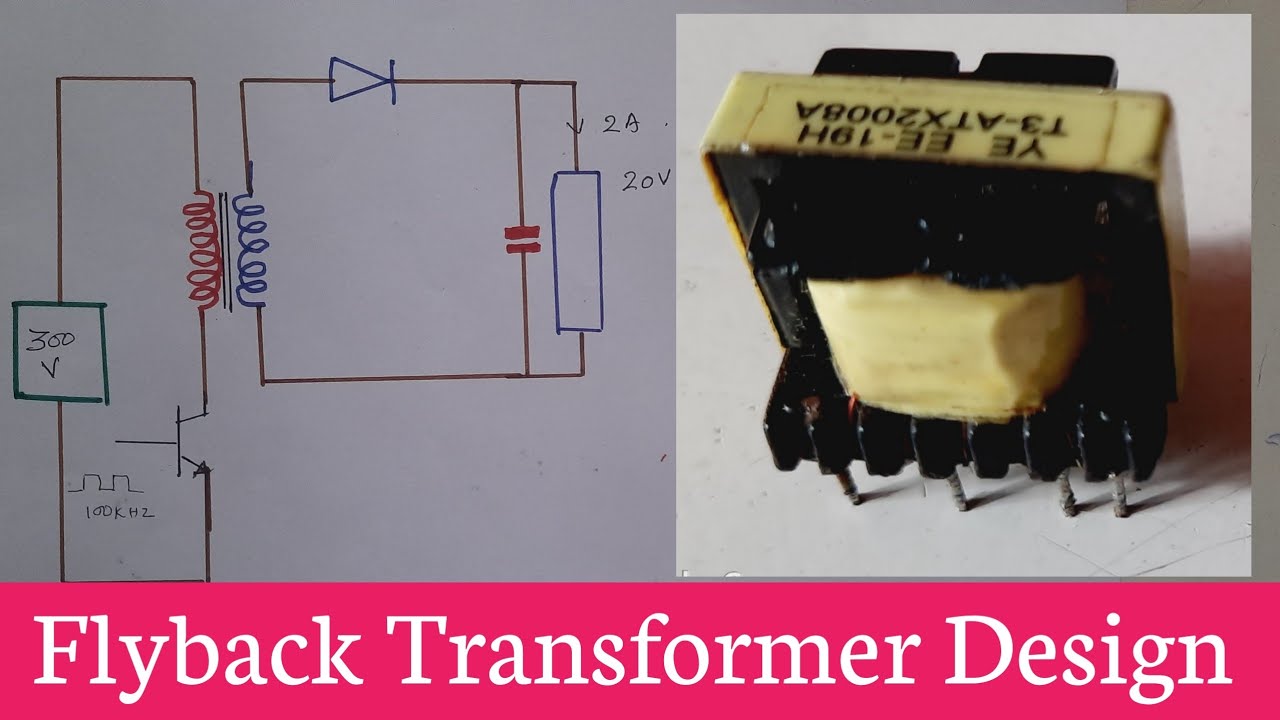 How to make flyback Transformer|No of turns in primary & Secondary of ...