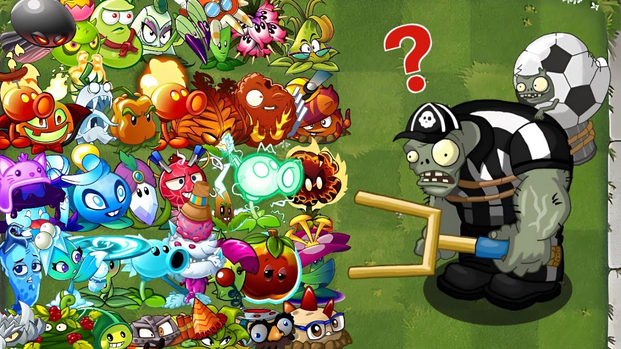 All Plant 5 Power VS Gargo Trainer Fight || Who Will Win || PVZ2 - YouTube