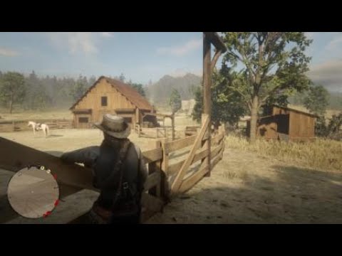 Red Dead Redemption 2 - Building A Barn, Rescuing Uncle And A Family ...