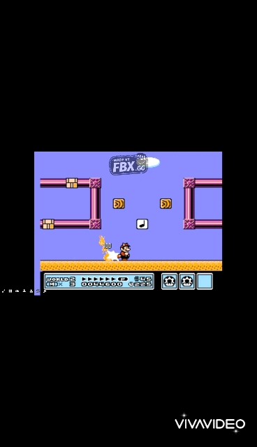 SMB 3:Mario kills a Fire Sprite with his tail. #shorts #mario #catmario ...