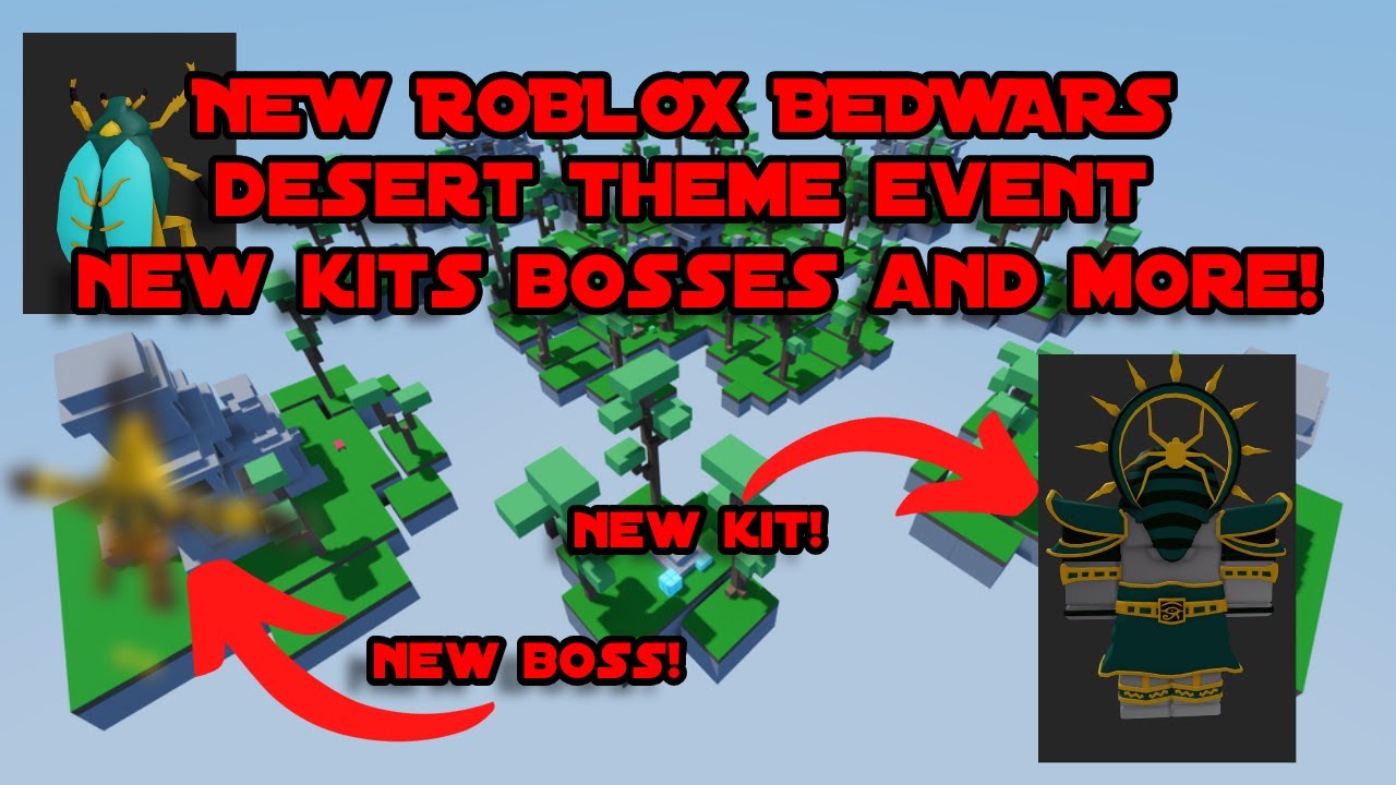 NEW ROBLOX BEDWARS DESERT UPDATE! | NEW KIT AND BOSS | BEDWARS LEAKS ...