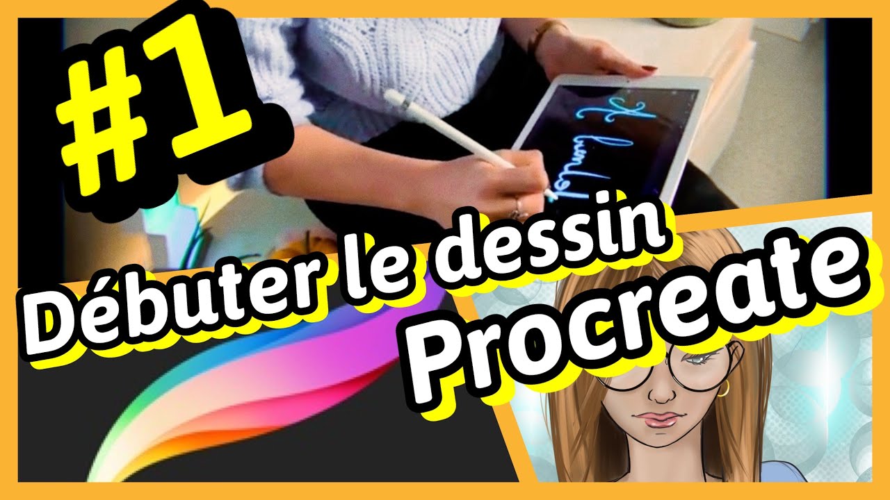 TUTO 1 : Débuter le Dessin sur Tablette avec Procreate ( Le Trait ...