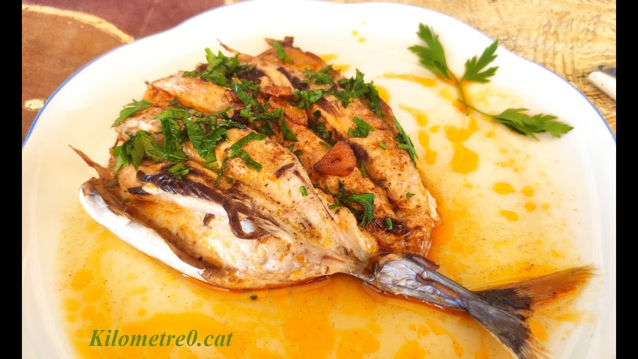 Bacoreta o melva de Blanes al ajo arriero/ Recetas de cocina - YouTube