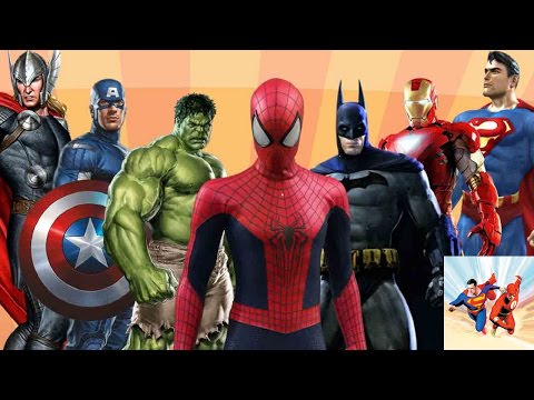 Superman | Spiderman & Superman | Superman Poo surprise eggs | Superman war 1