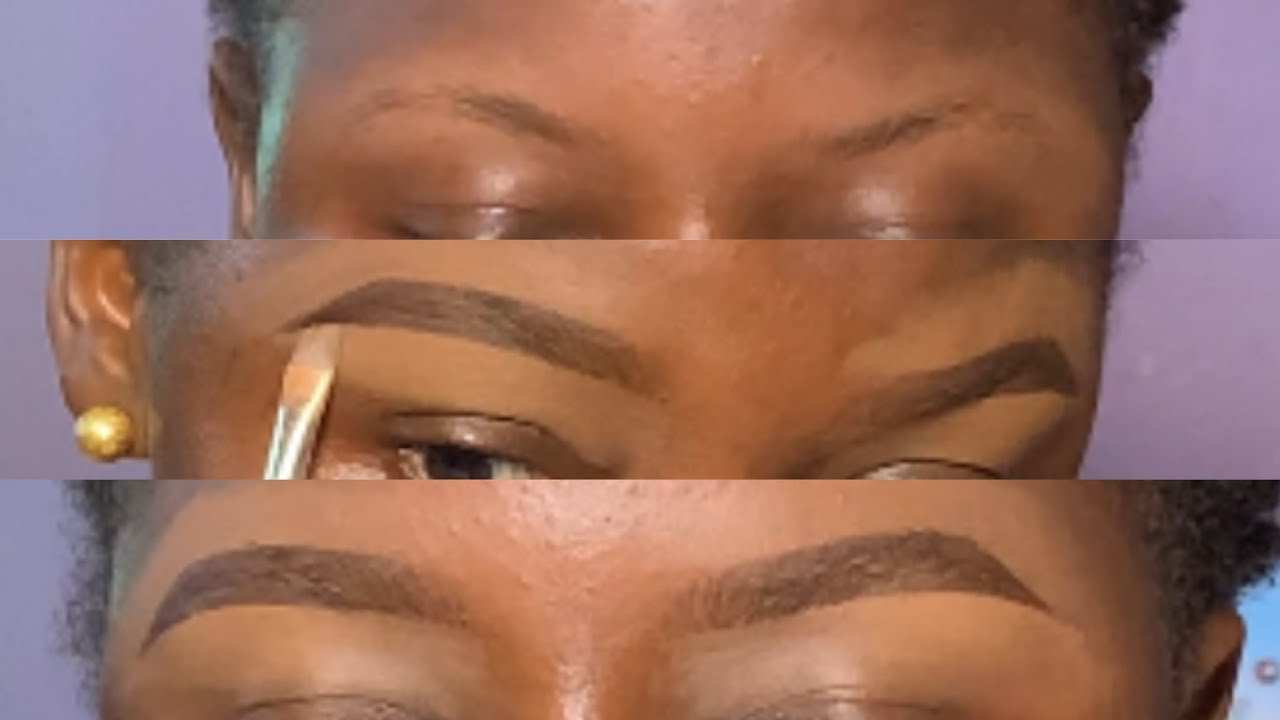 SIMPLE STEP BY STEP EYEBROW MAKEUP TUTORIAL FOR BEGINNERS// VERY ...