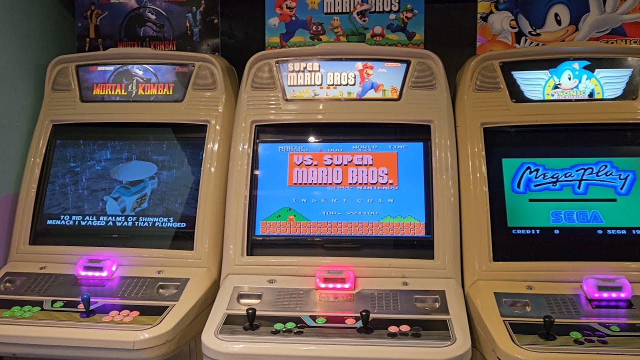 Sacoa Mar del Plata 2023 Zona Retro Arcade Videojuegos - YouTube