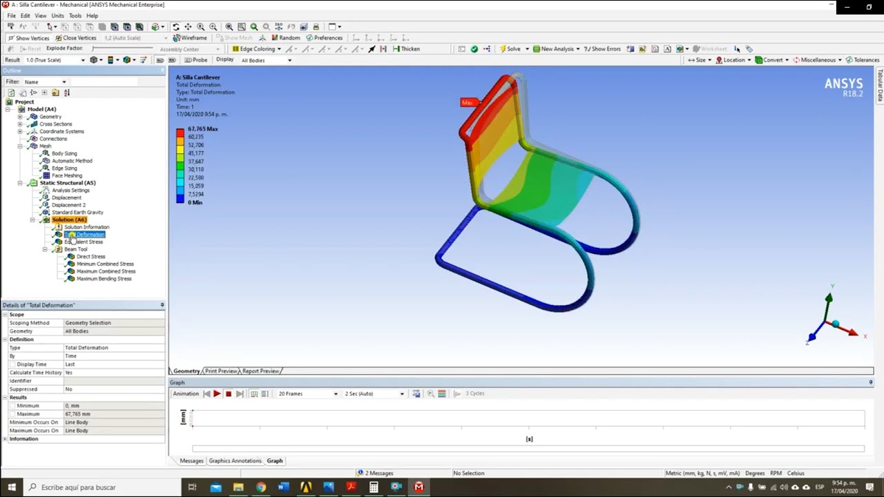 ☑️ Silla Thonet - Ansys workbench - YouTube