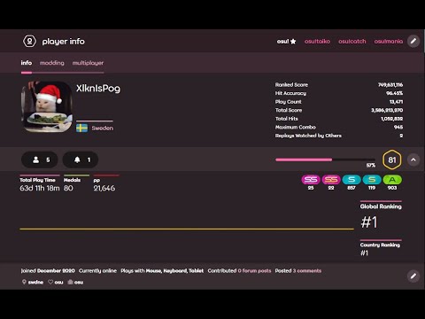 Best osu! player in the world - YouTube