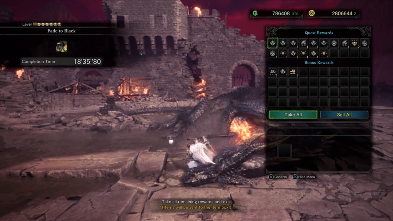 MHW:I - Fatalis | Long Sword solo 18'35"80 [TA wiki rules] - YouTube