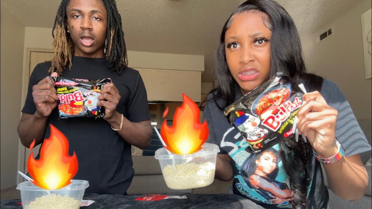 SPICY NOODLE CHALLENGE🔥🔥🔥*bad idea* - YouTube