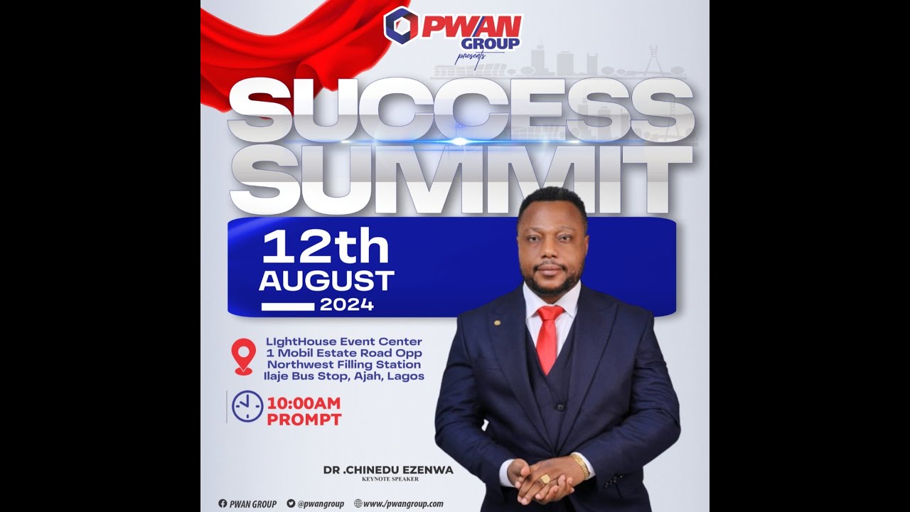 PWAN GROUP SUCCESS SUMMIT AUGUST EDITION 2024. - YouTube