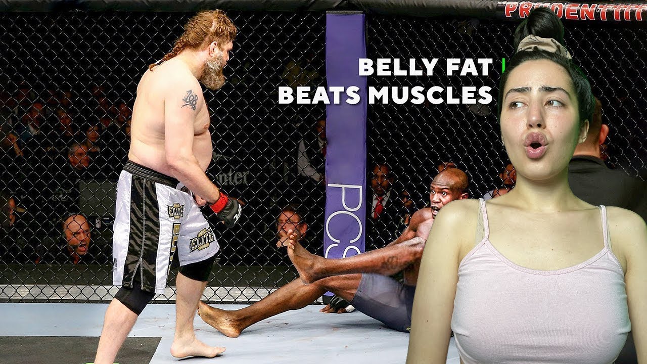 MMA NOOB REACTS TO Top 10 Fat Guys Knocking Out Jacked Beasts - YouTube