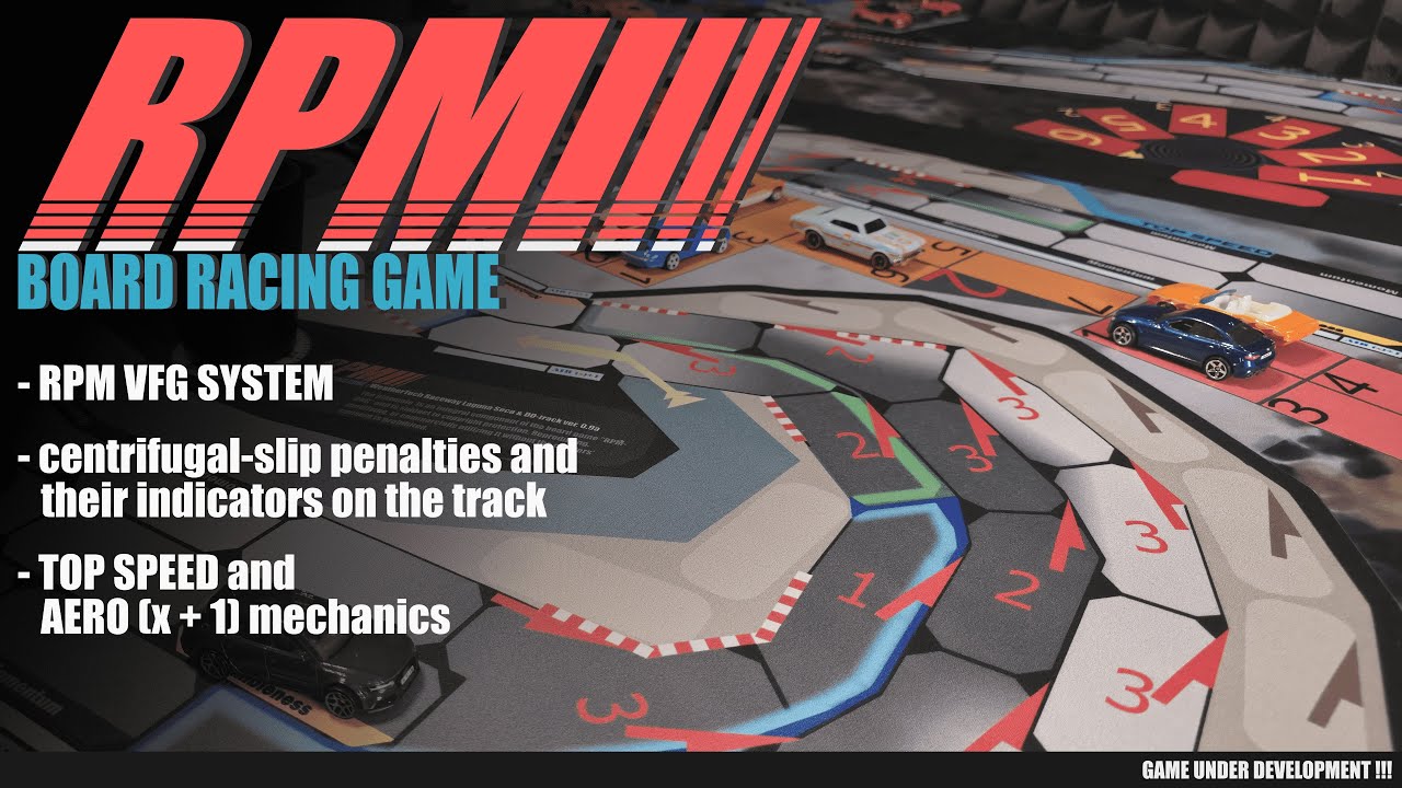RPM Board Racing Game - Track and Basic Mechanics - YouTube